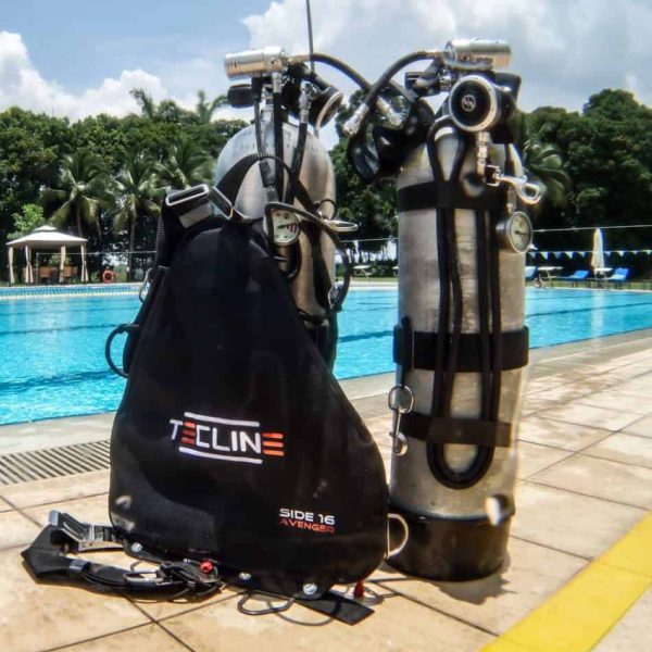 BCD Sidemount Tecline Side Mount BCD SIDE 16 Avenger - Diver's Toy