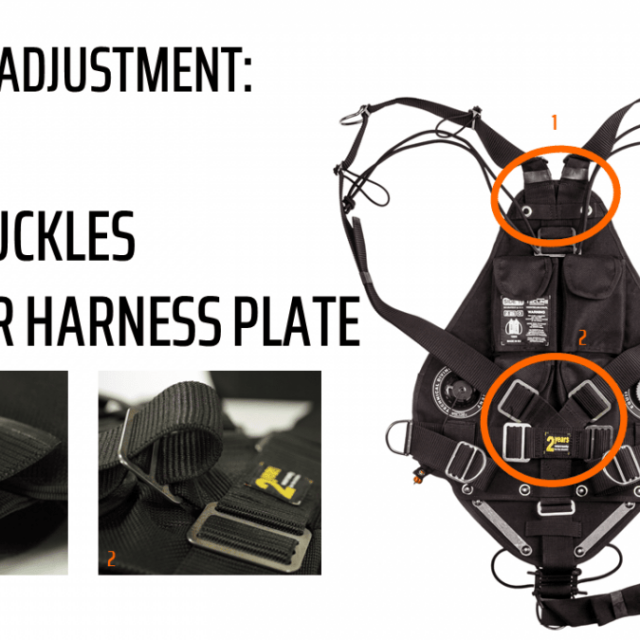 BCD Sidemount Tecline Side Mount BCD SIDE 16 Avenger - Diver's Toy